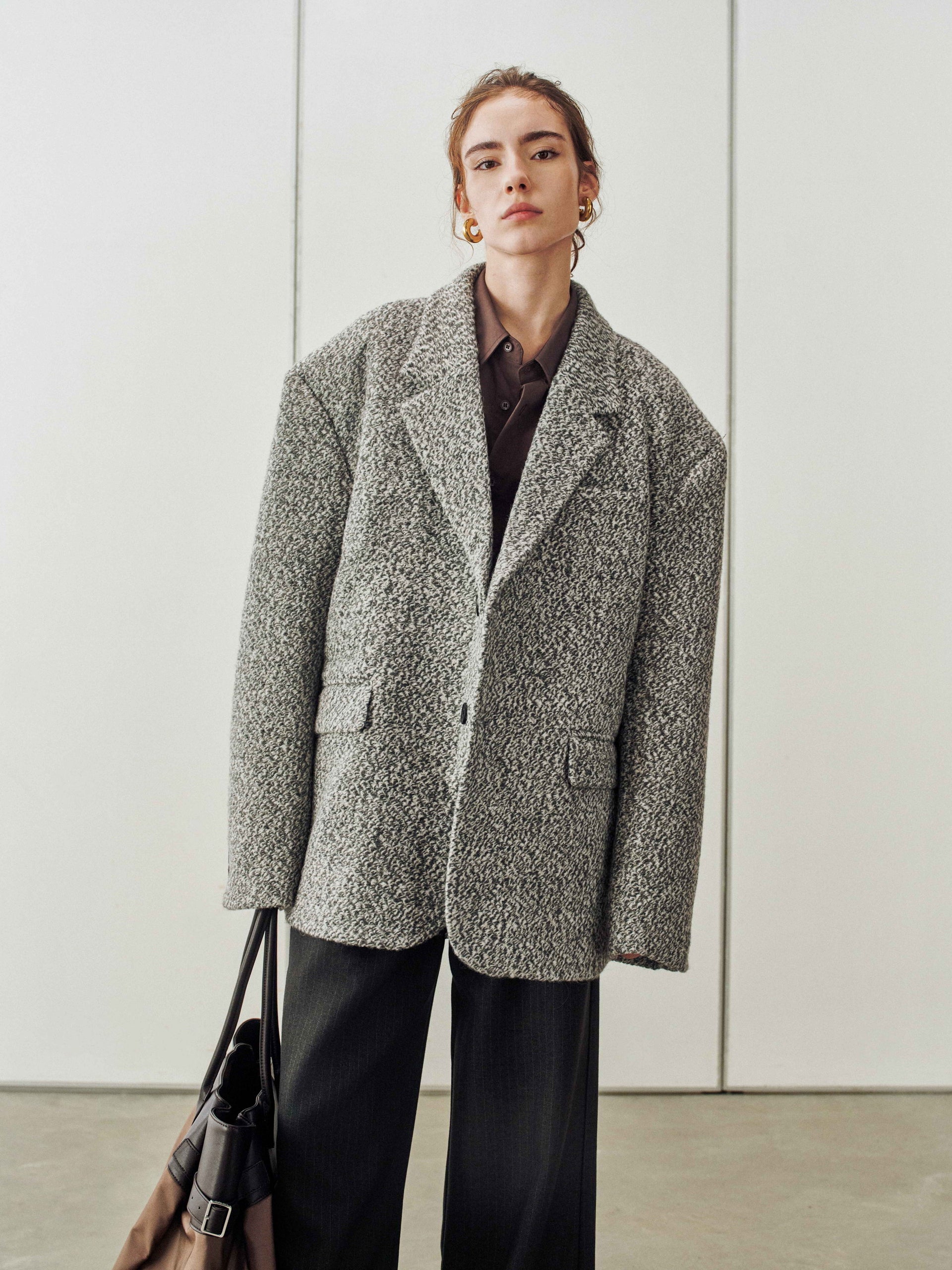Varo Wool Textured Blazer – Pre Preworks